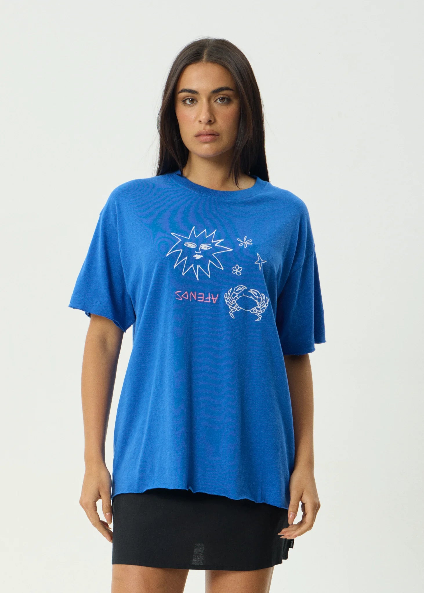 Sunbake - Oversized Tee - Marina – Inguz Culture